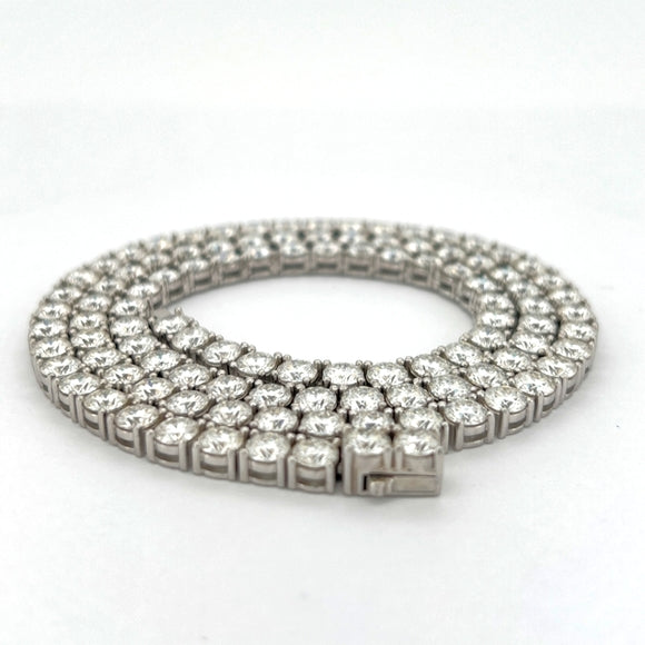 5mm Moissanite Tennis Chain 22 inches